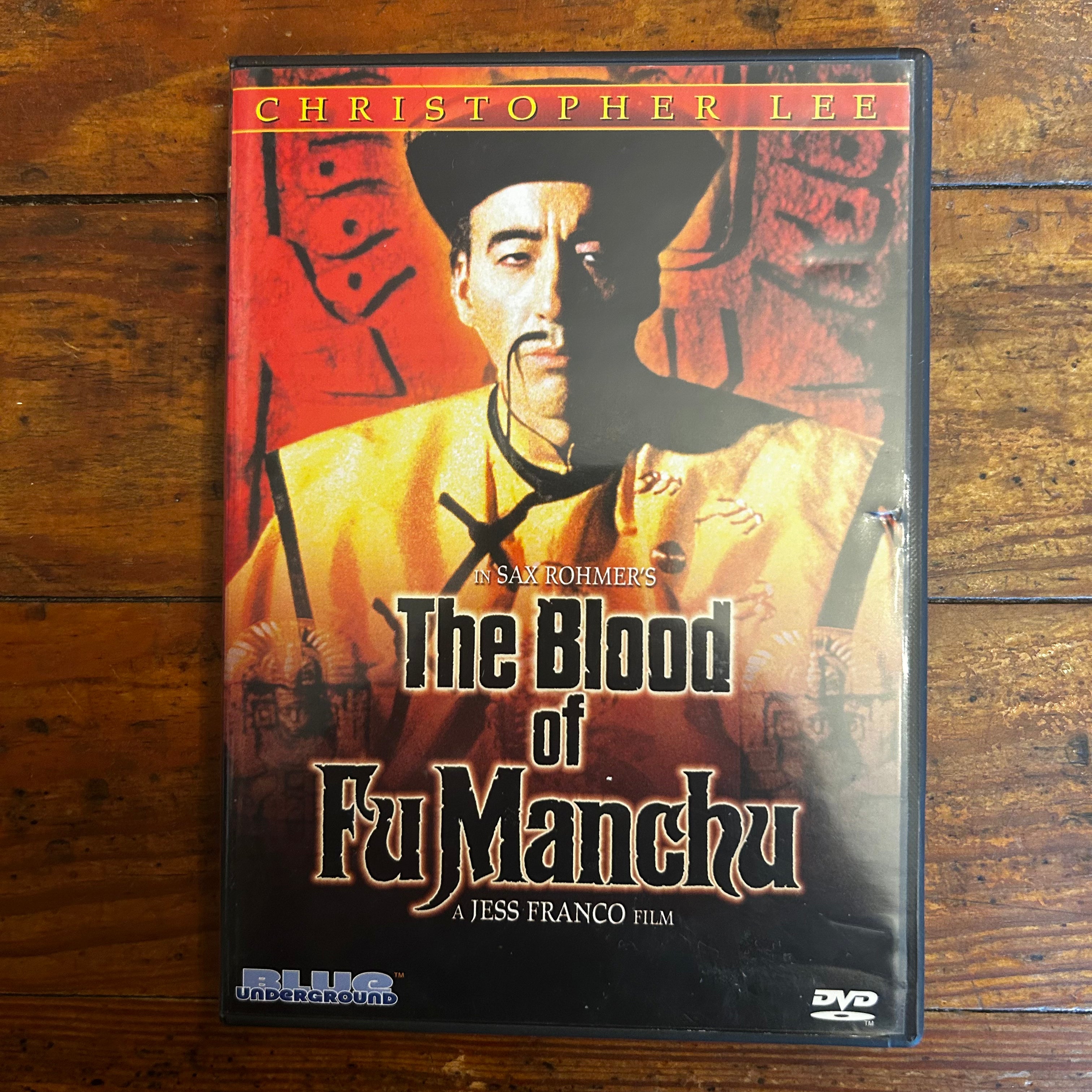 The Blood of Fu Manchu (1968) DVD – Hail - Records and Oddities