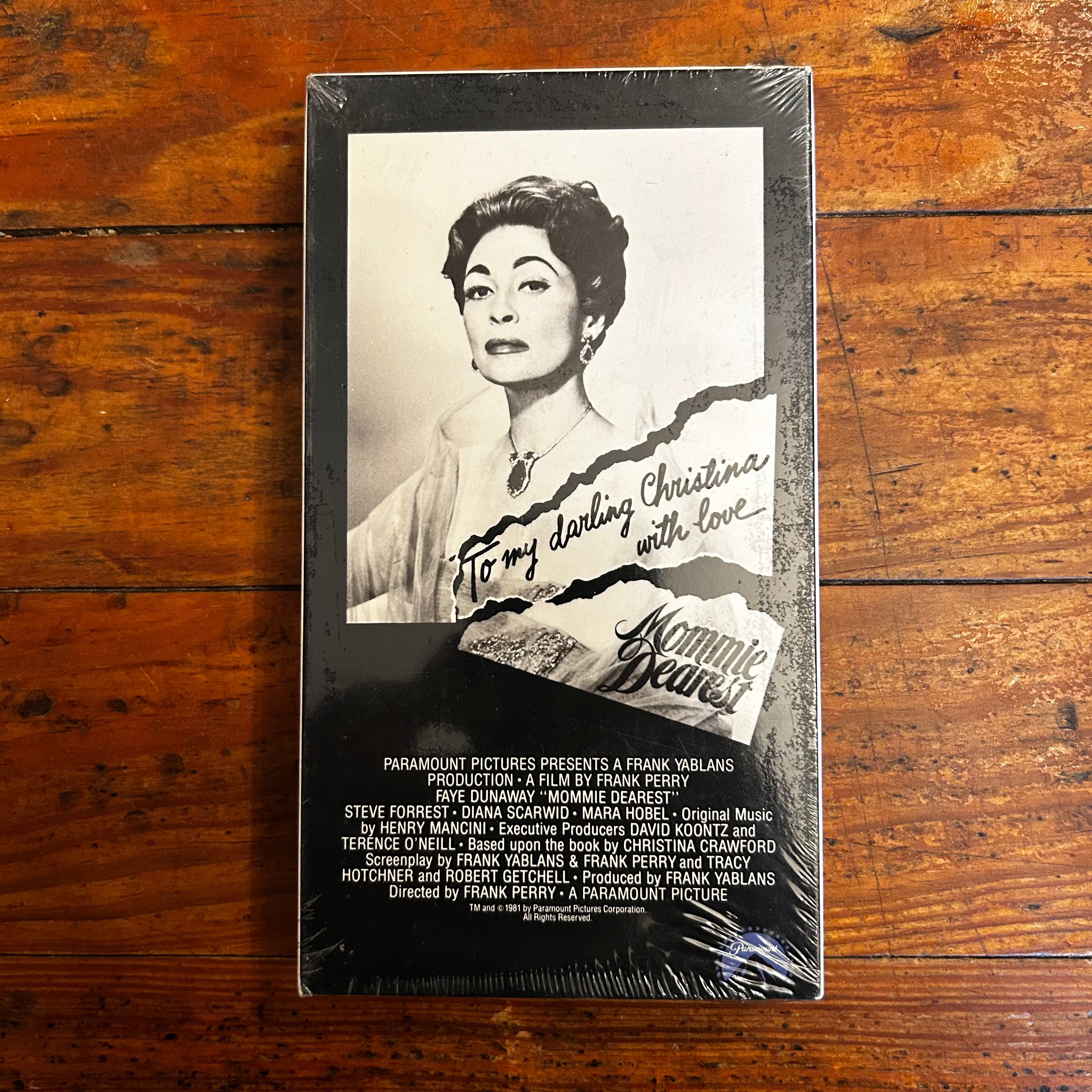 Mommie Dearest (1981) Sealed VHS – Hail - Records and Oddities