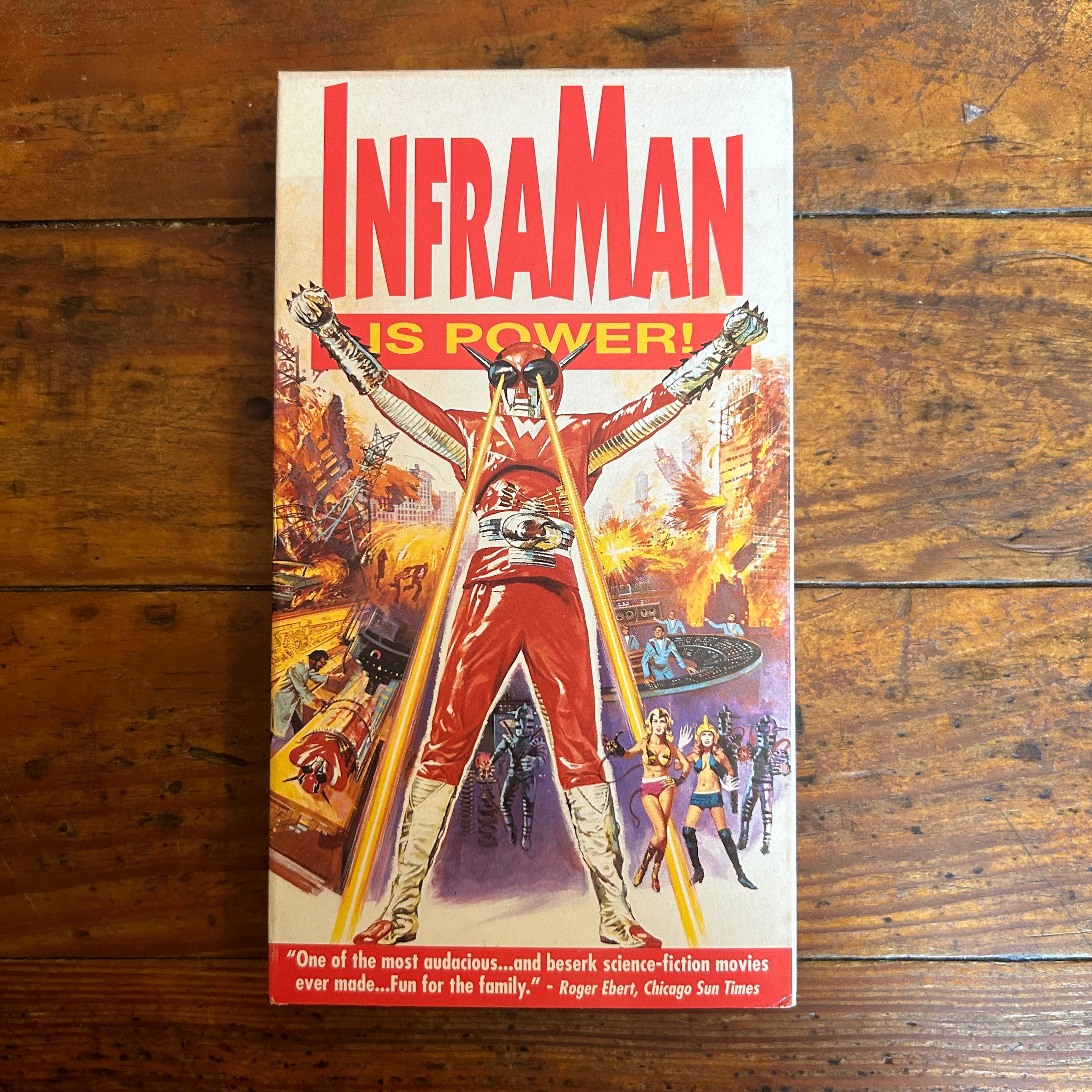 Infra-Man (1975) VHS – Hail - Records and Oddities