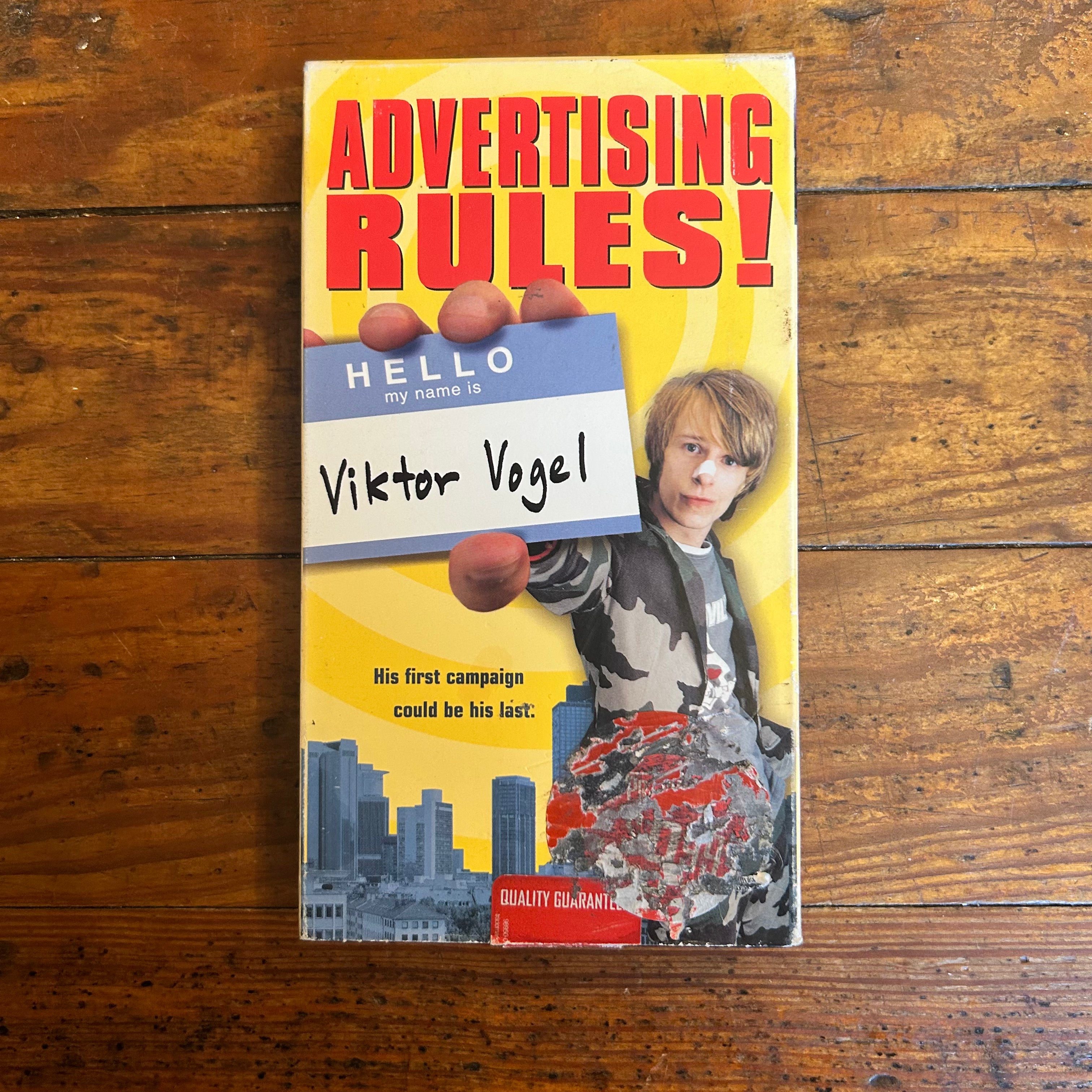 Advertising Rules! (2001) VHS – Hail - Records and Oddities
