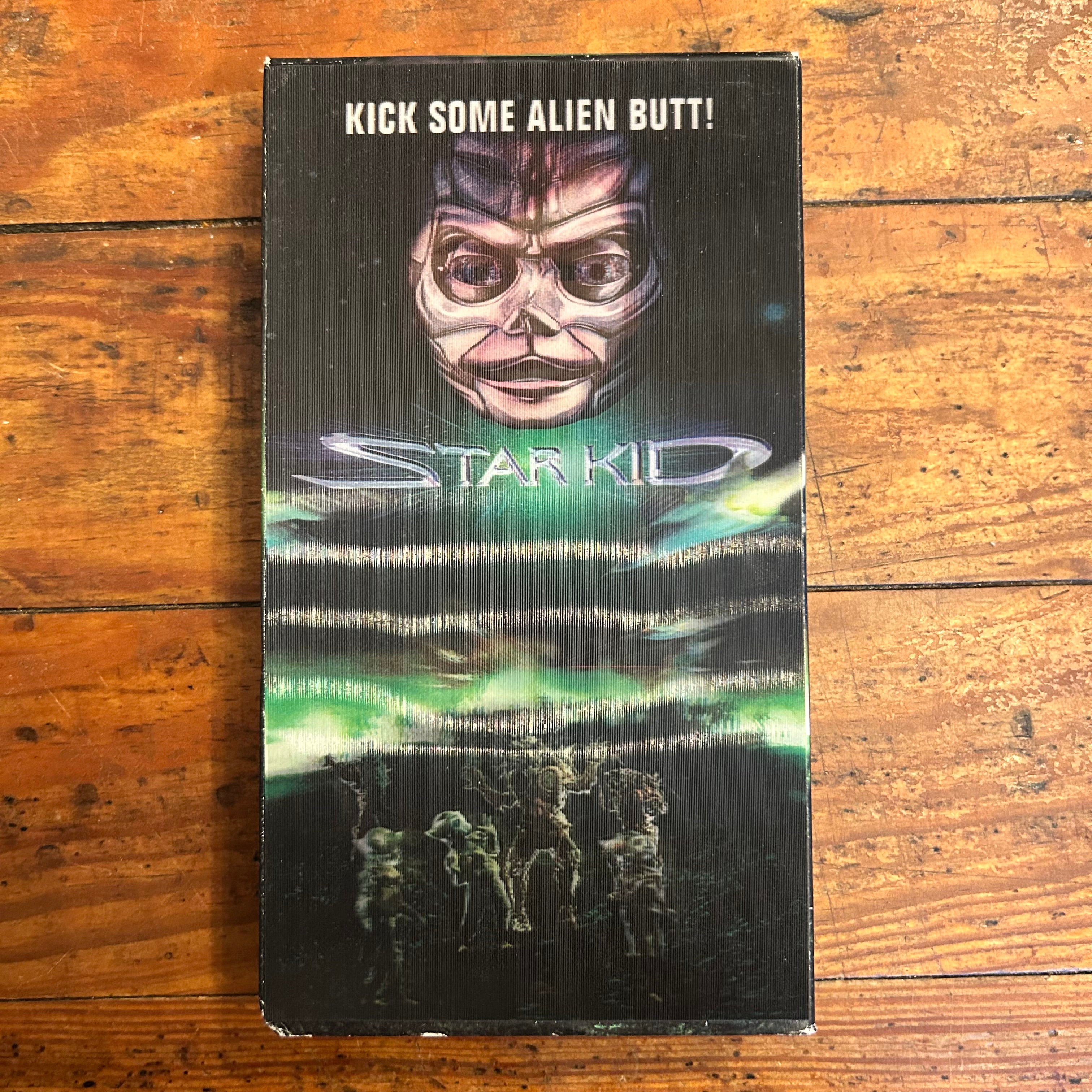 Star Kid (1997) Lenticular Cover VHS – Hail - Records and Oddities