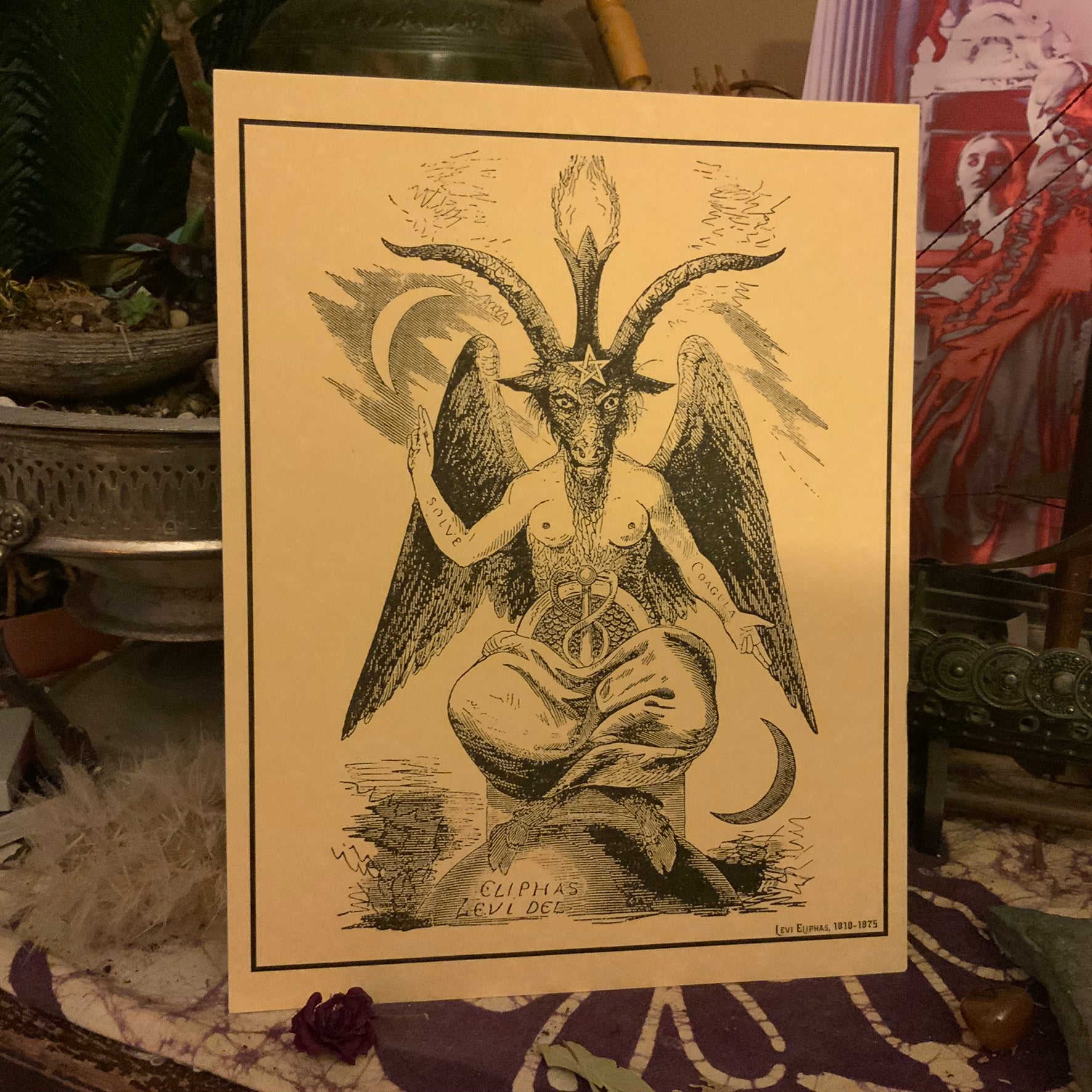 Baphomet - Transcendental Magic - Levi Eliphas – Hail - Records and ...